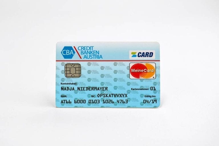 Bankomatkarte "CBA" - SMARTCRAFT